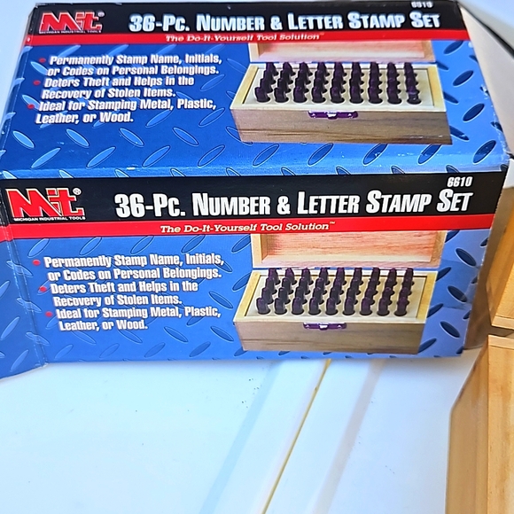 Artisan | Art | Stamp Set 36 Piece Numbers And Letters | Poshmark